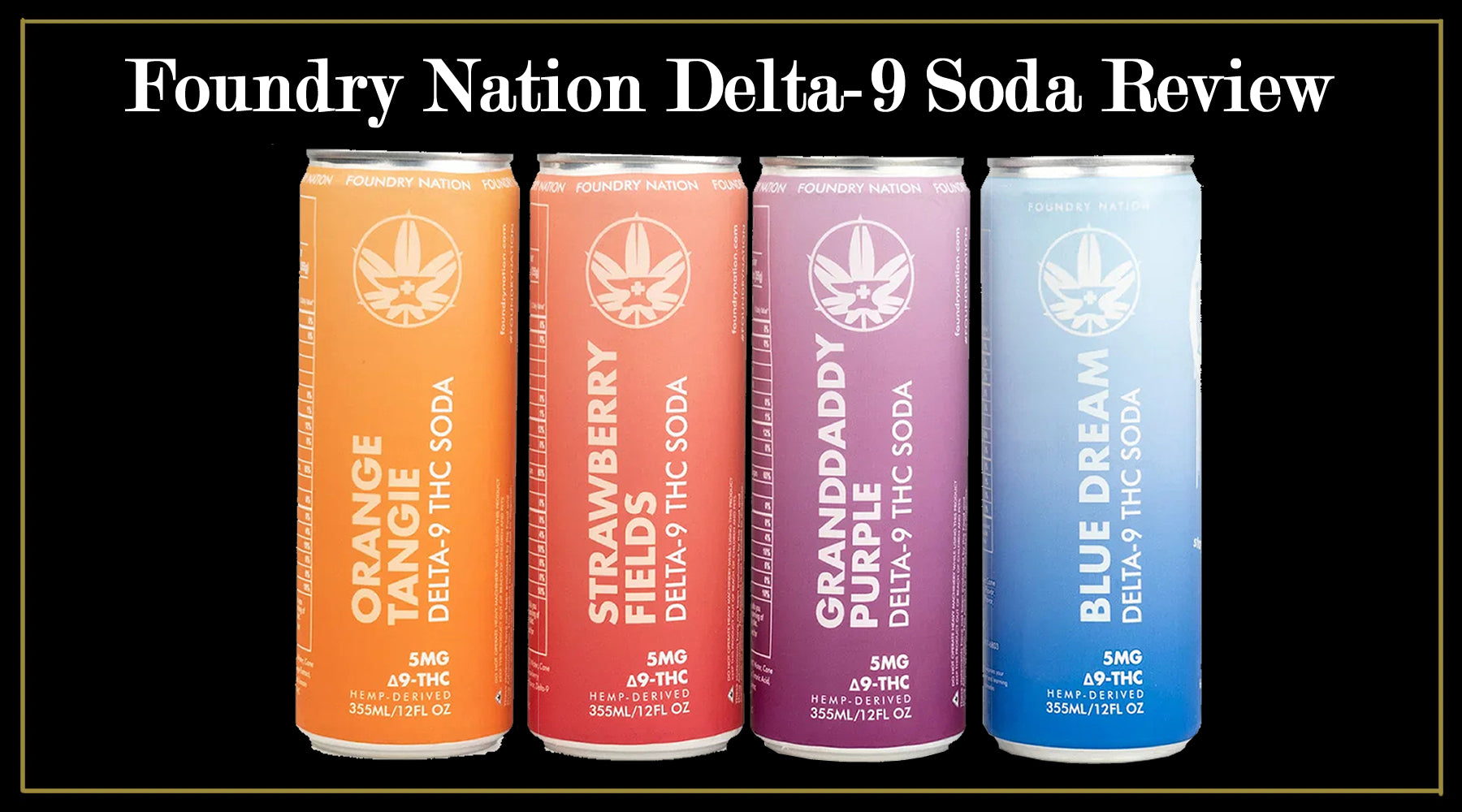 Foundry Nation Delta-9 Soda Review – Ethereal Gold Dispensary