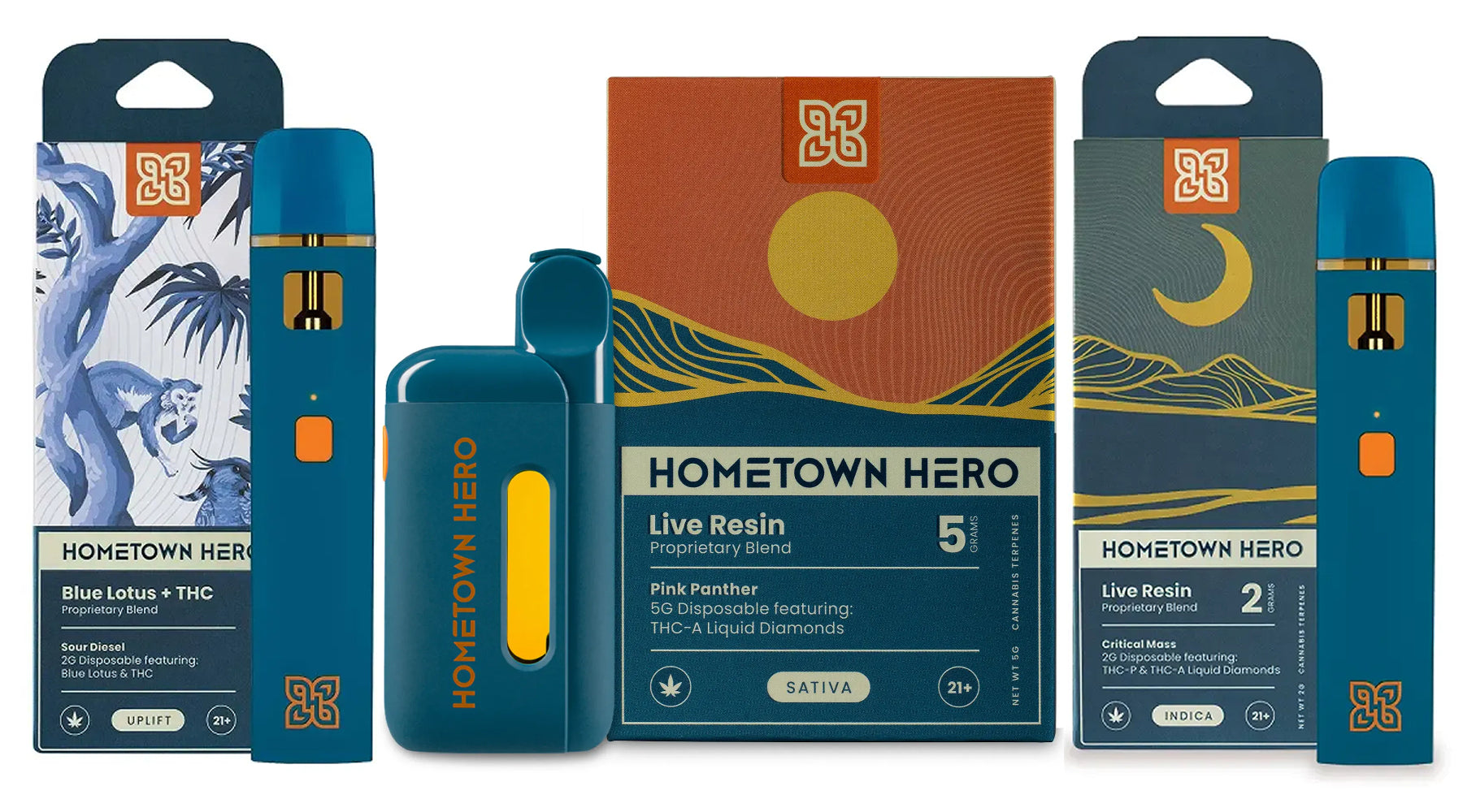 How To Use Your Hometown Hero THC Disposable Vape – Ethereal Gold ...