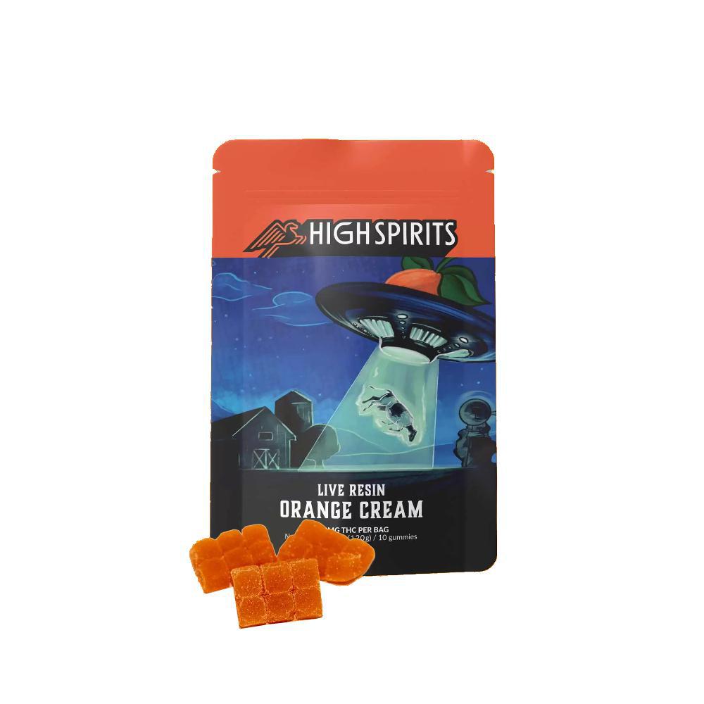 High Spirits Live Resin Gummies | 30mg THC | Versatile Dosing ...