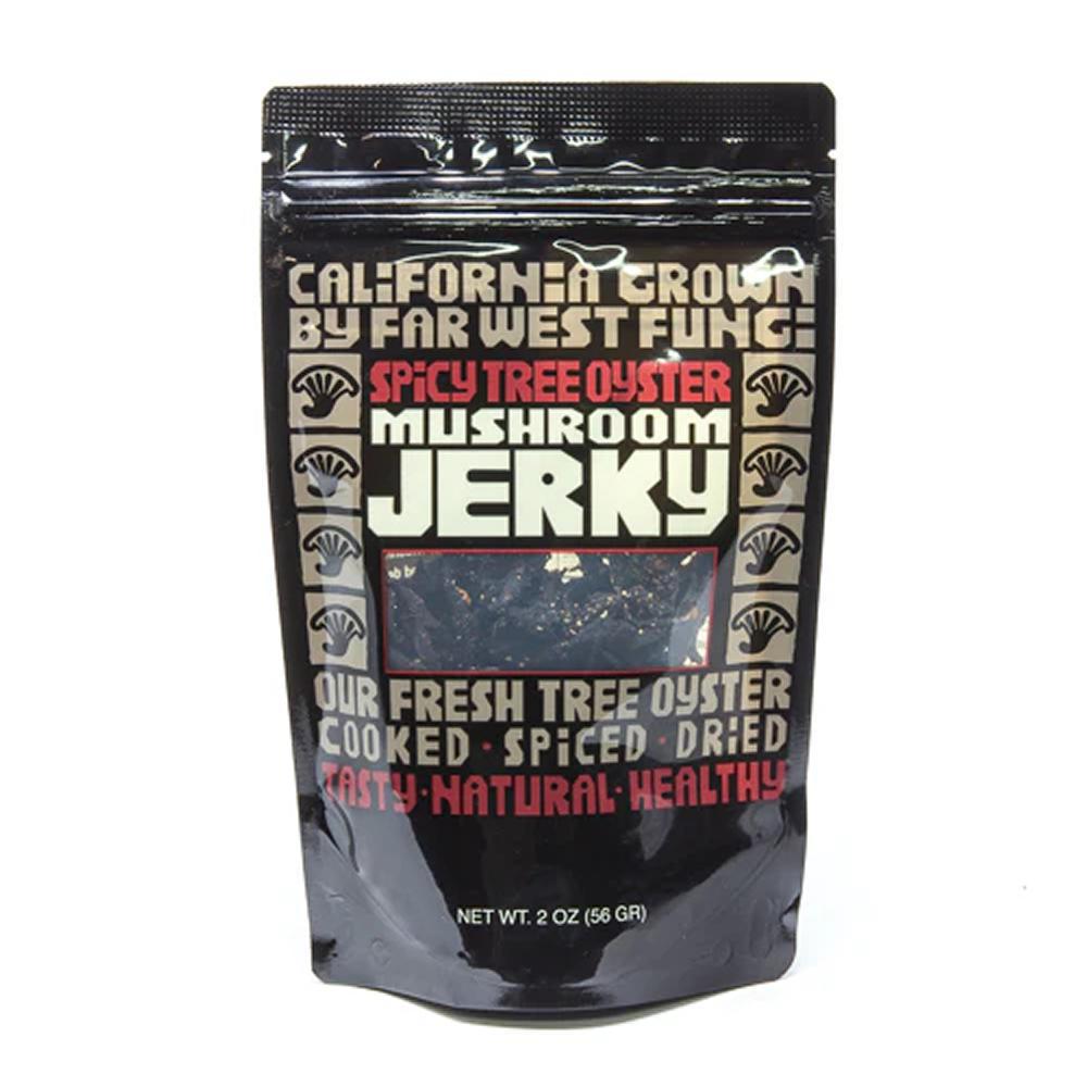 Far West Fungi Spicy Tree Oyster Jerky – Ethereal Gold Dispensary