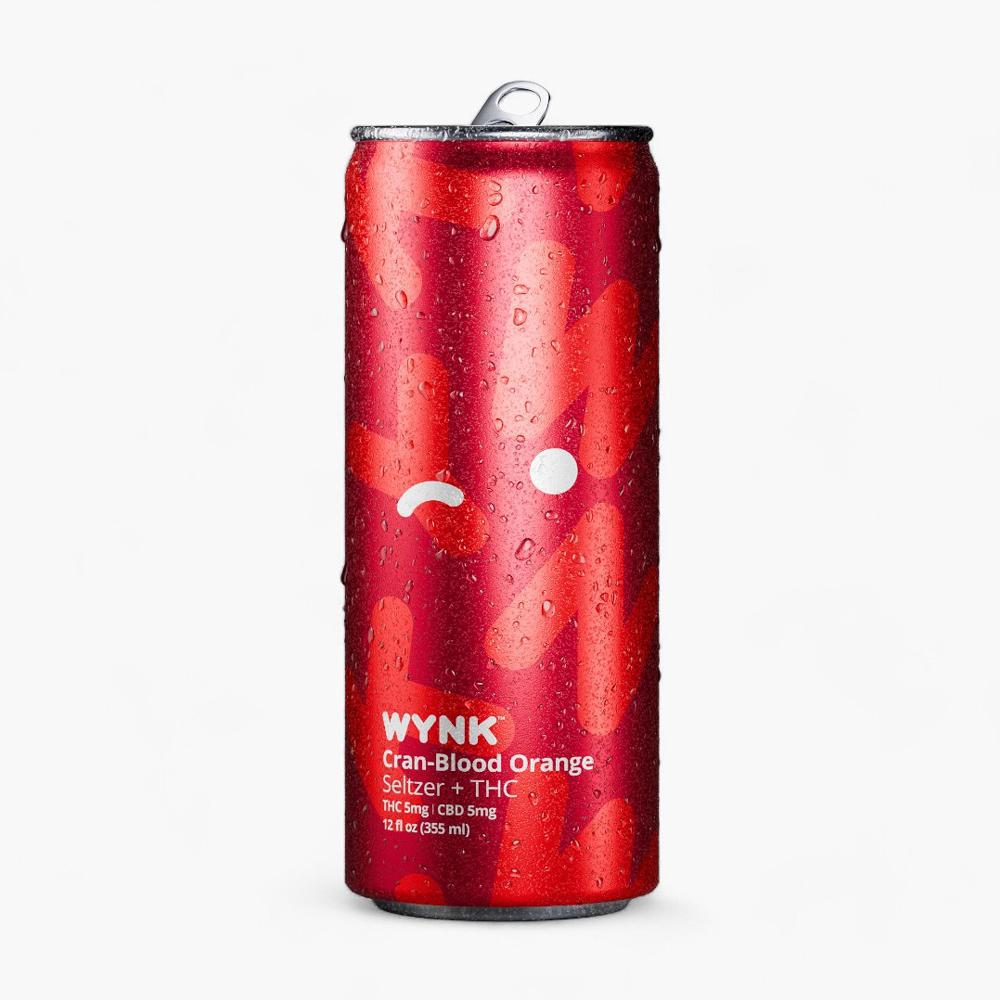Wynk THC Seltzer Seasonal Flavor | Cran-Blood Orange – Ethereal Gold ...