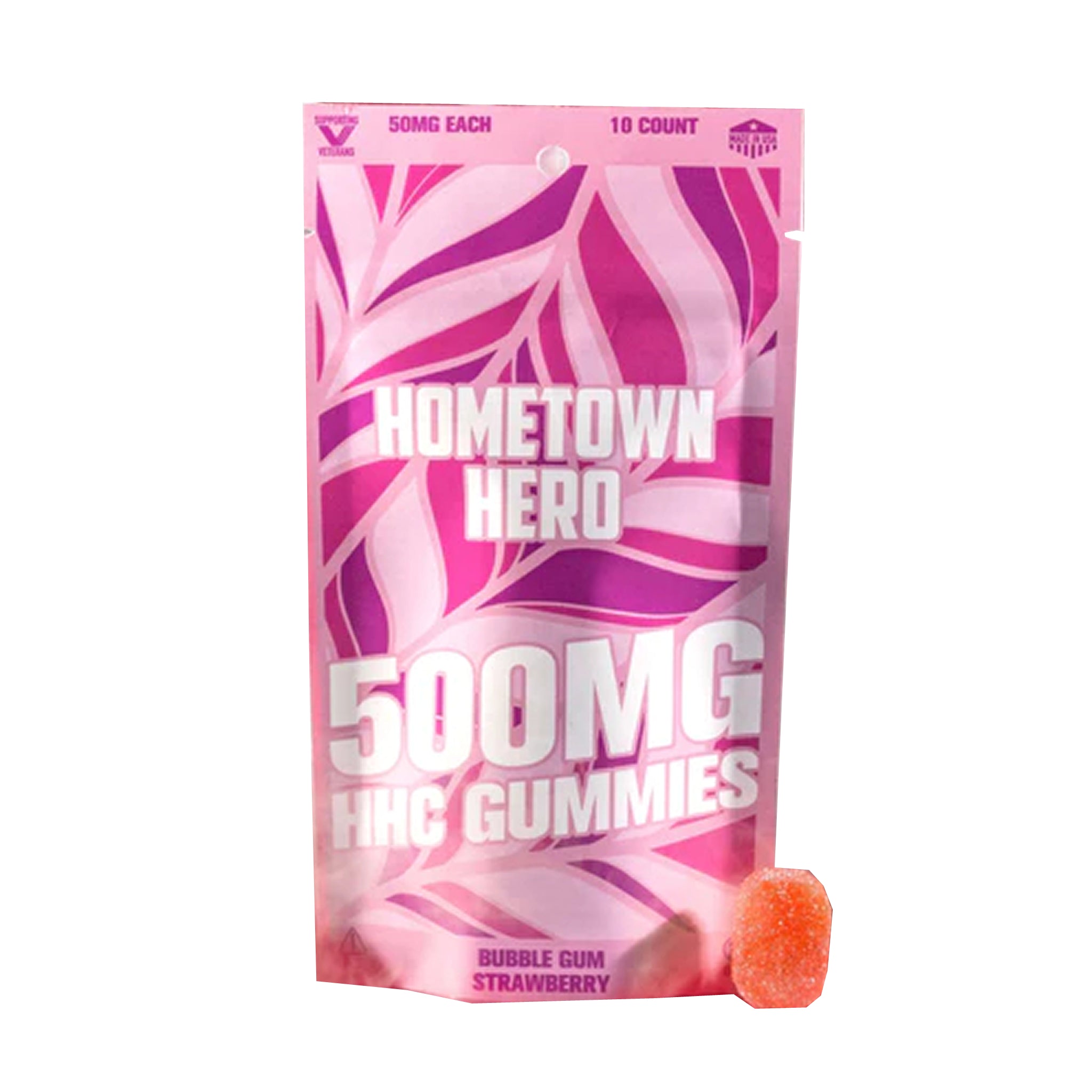 Hometown Hero HHC Gummies | 2 Strains | 50mg Gummy – Ethereal Gold ...