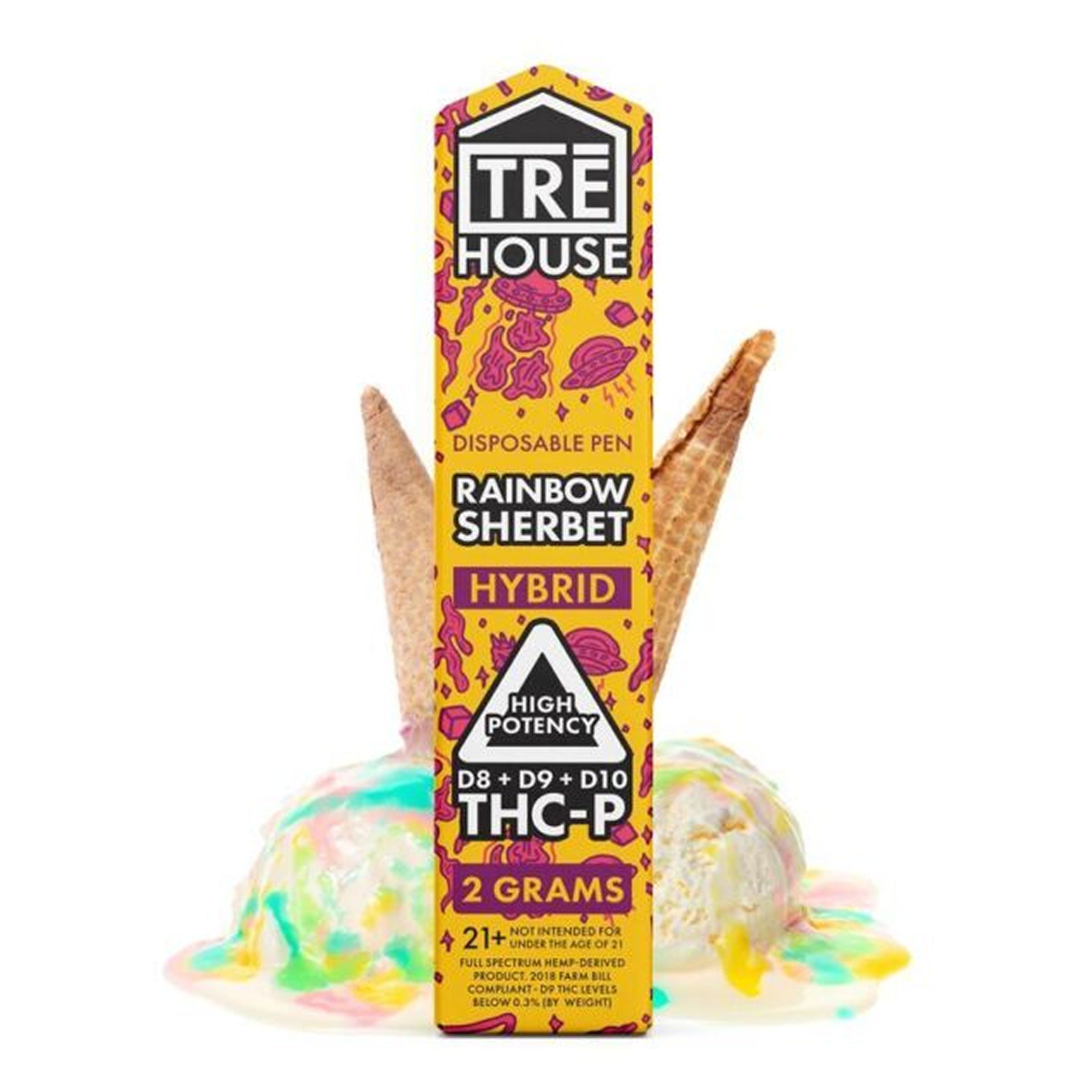 TRE House THC-P Blend Disposable Vape | 3 Strains – Ethereal Gold ...